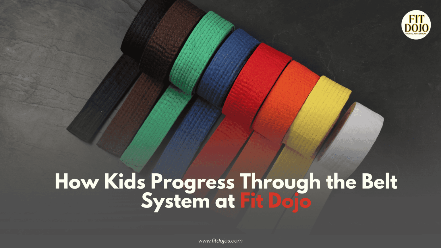 How Kids Progress Through the Belt System at Fit Dojo